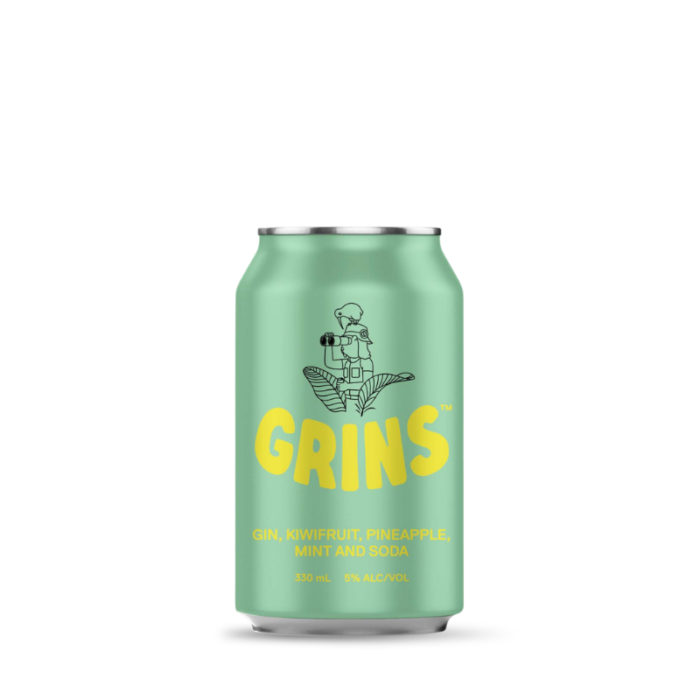 Buy Gin: Grins Kiwifruit, Pineapple, Mint and Soda Gin (33CL)