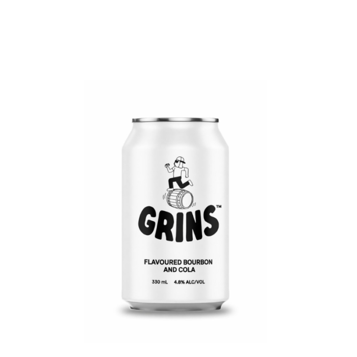 Buy Alcohol Online: Grins Bourbon and Cola (33CL)